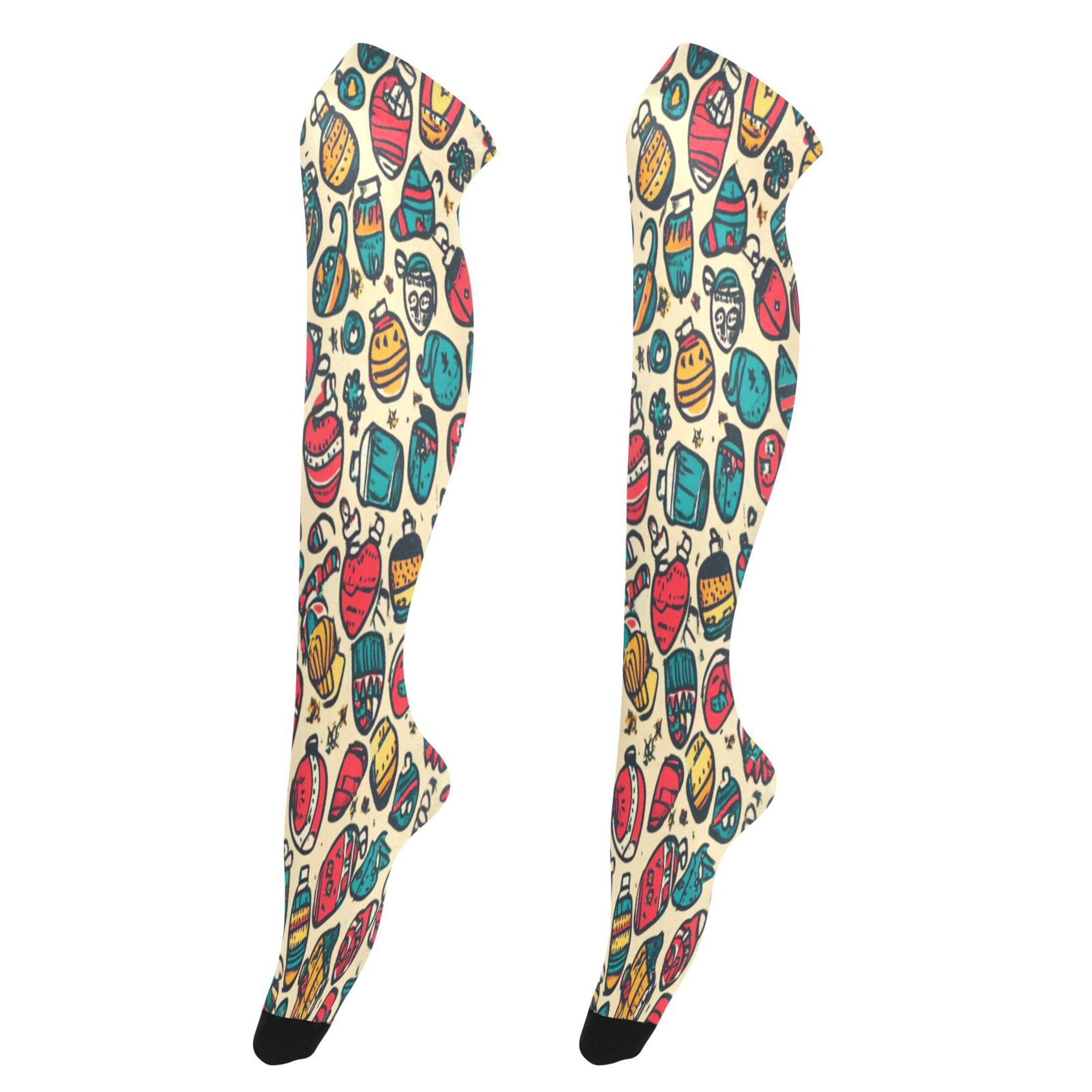 Sexy Thigh High Stockings - Silky Smooth & Stay-Up Design for Legs That ...