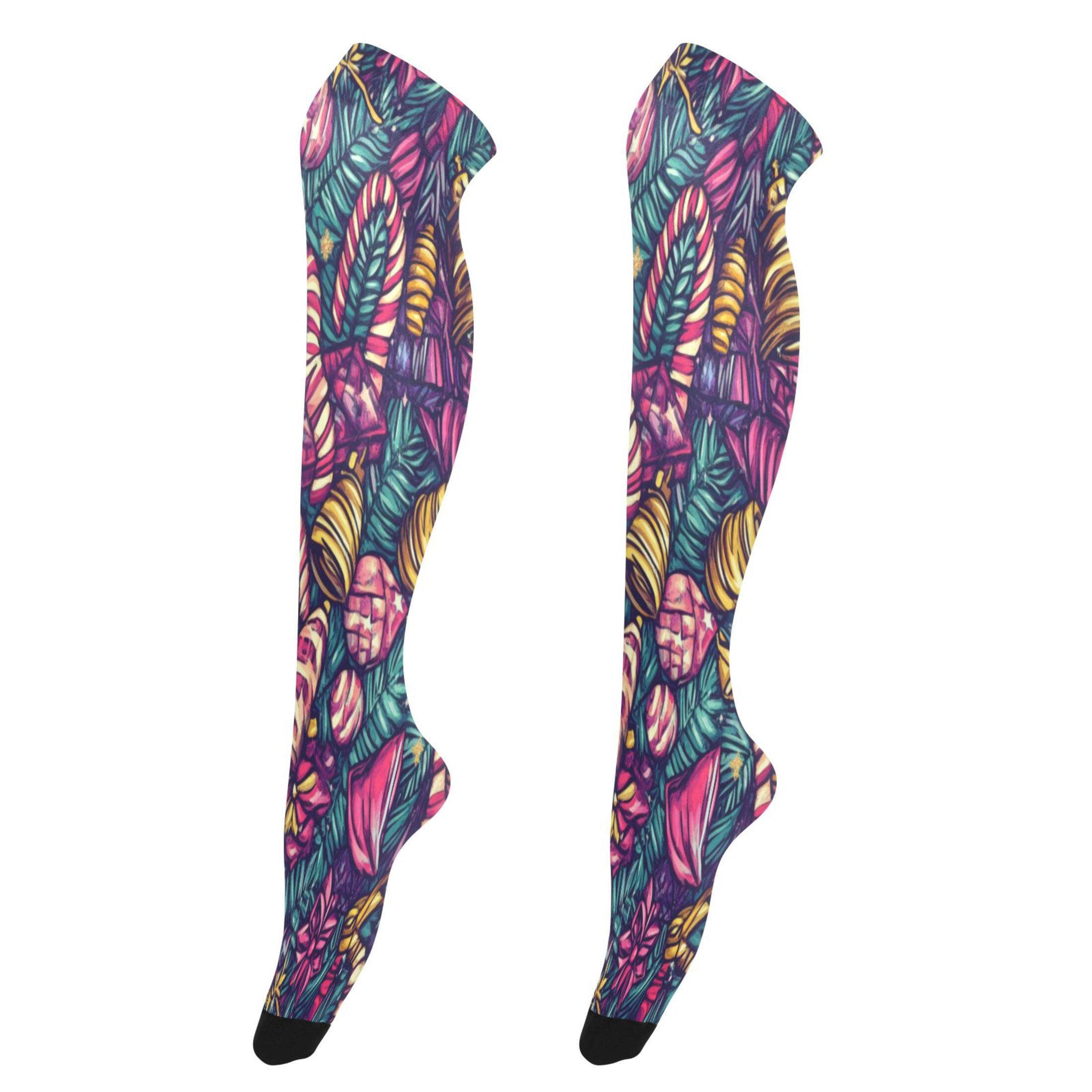Sexy Thigh High Stockings - Silky Smooth & Stay-Up Design for Legs That ...