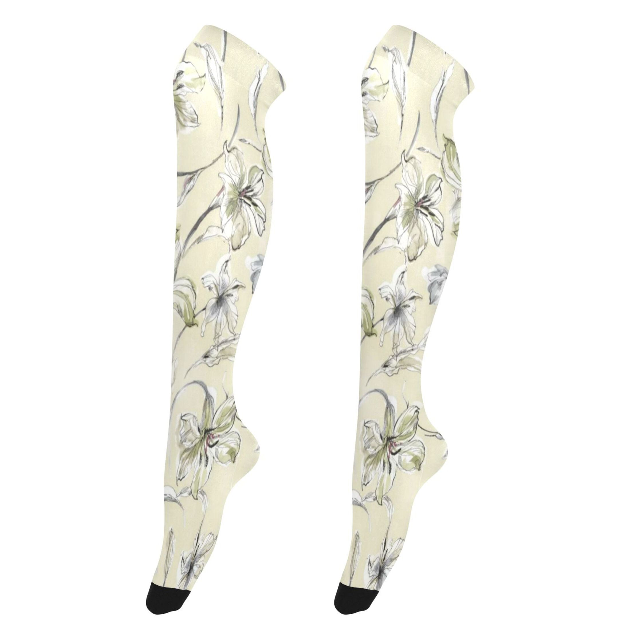 Sexy Thigh High Stockings - Silky Smooth & Stay-Up Design for Legs That ...