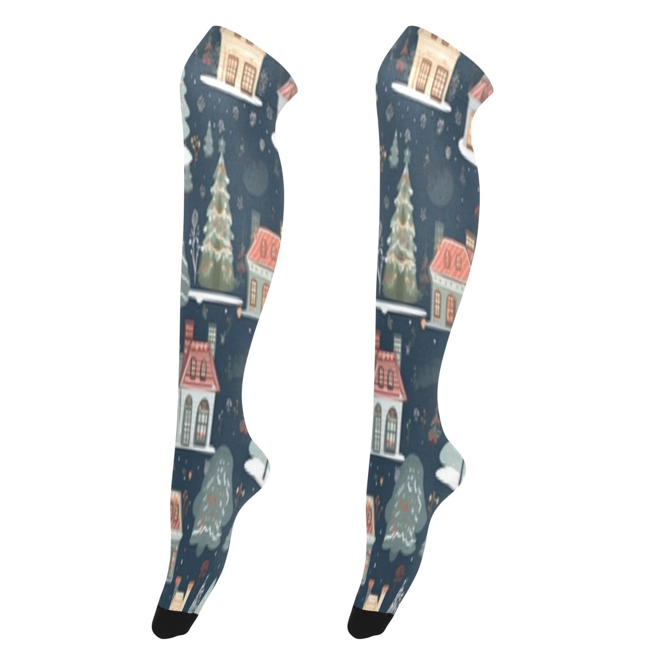 Sexy Thigh High Stockings - Silky Smooth & Stay-Up Design for Legs That ...