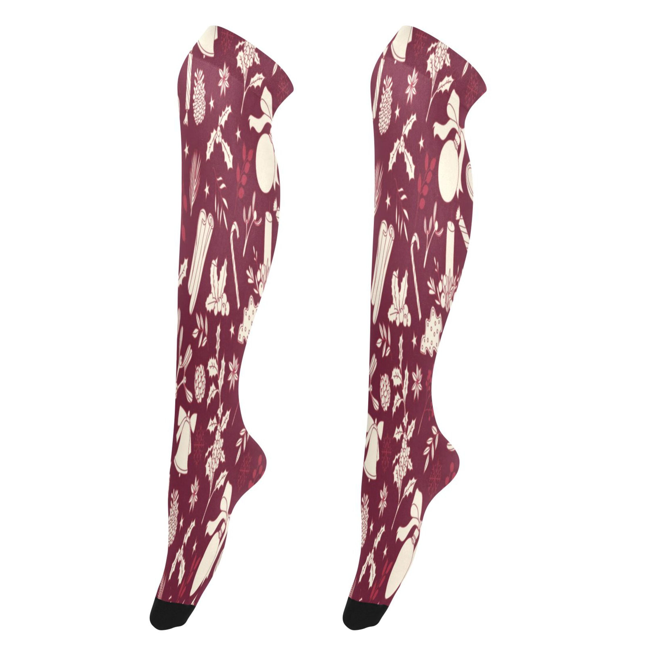 Sexy Thigh High Stockings - Silky Smooth & Stay-Up Design for Legs That ...