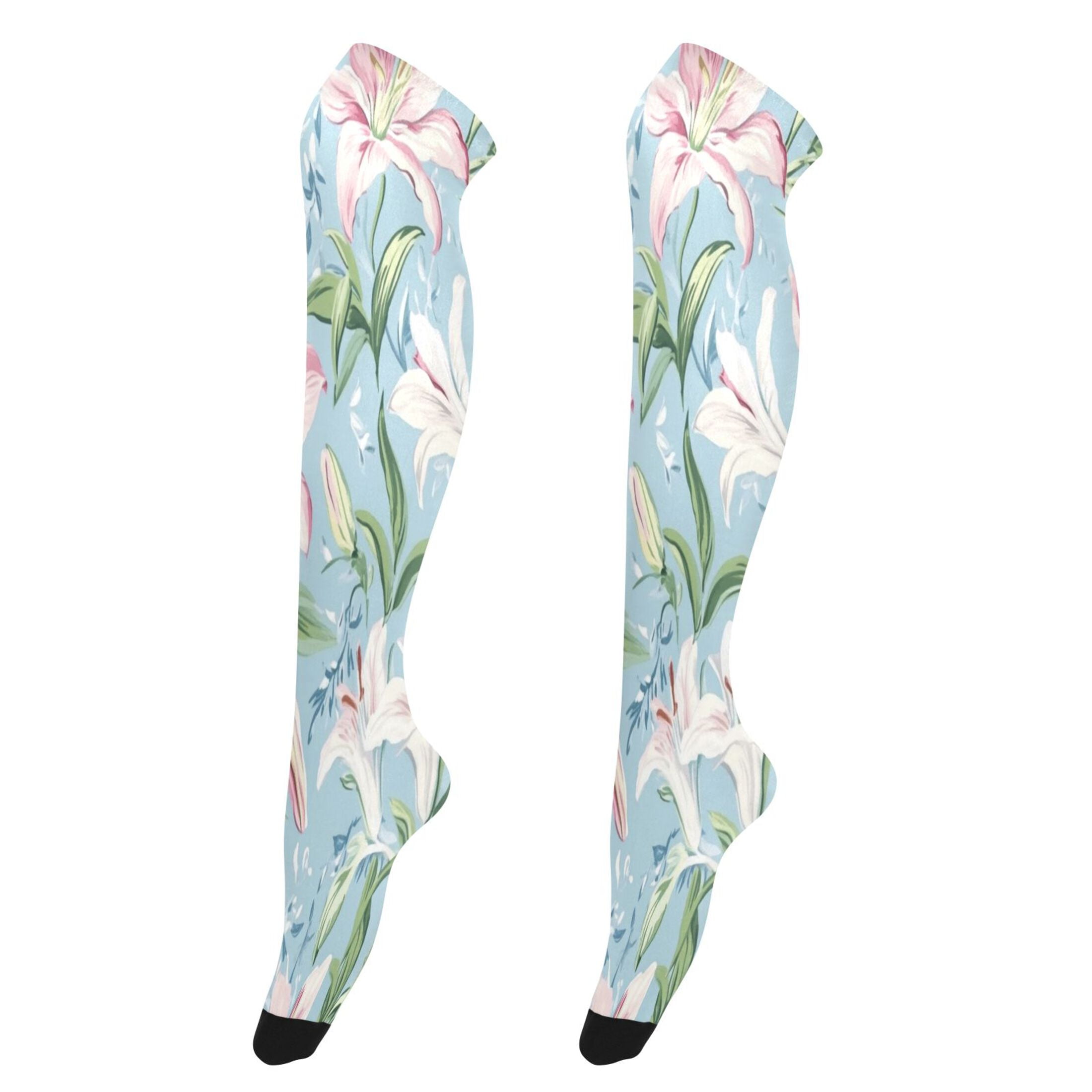 Sexy Thigh High Stockings - Silky Smooth & Stay-Up Design for Legs That ...