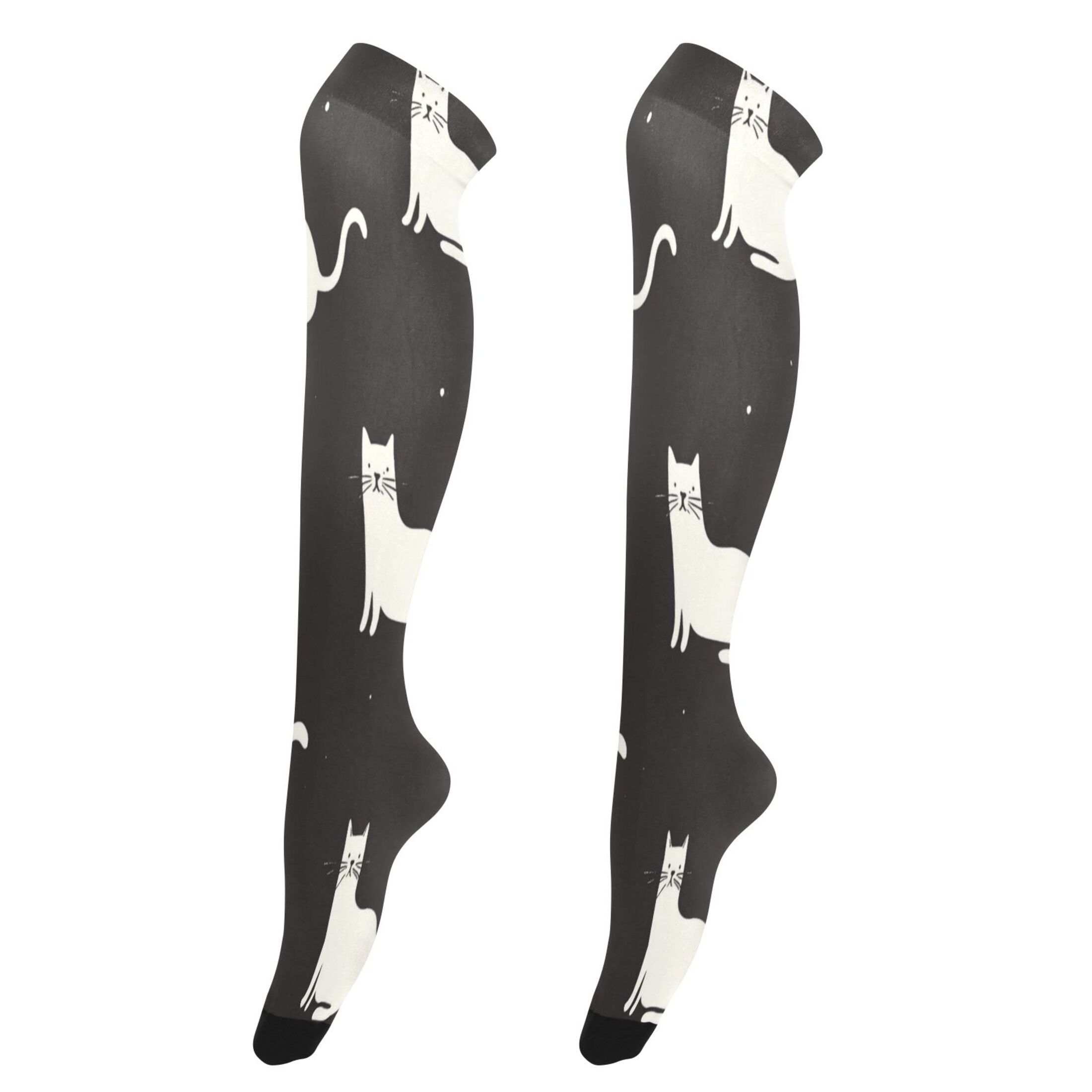 Sexy Thigh High Stockings - Silky Smooth & Stay-Up Design for Legs That ...