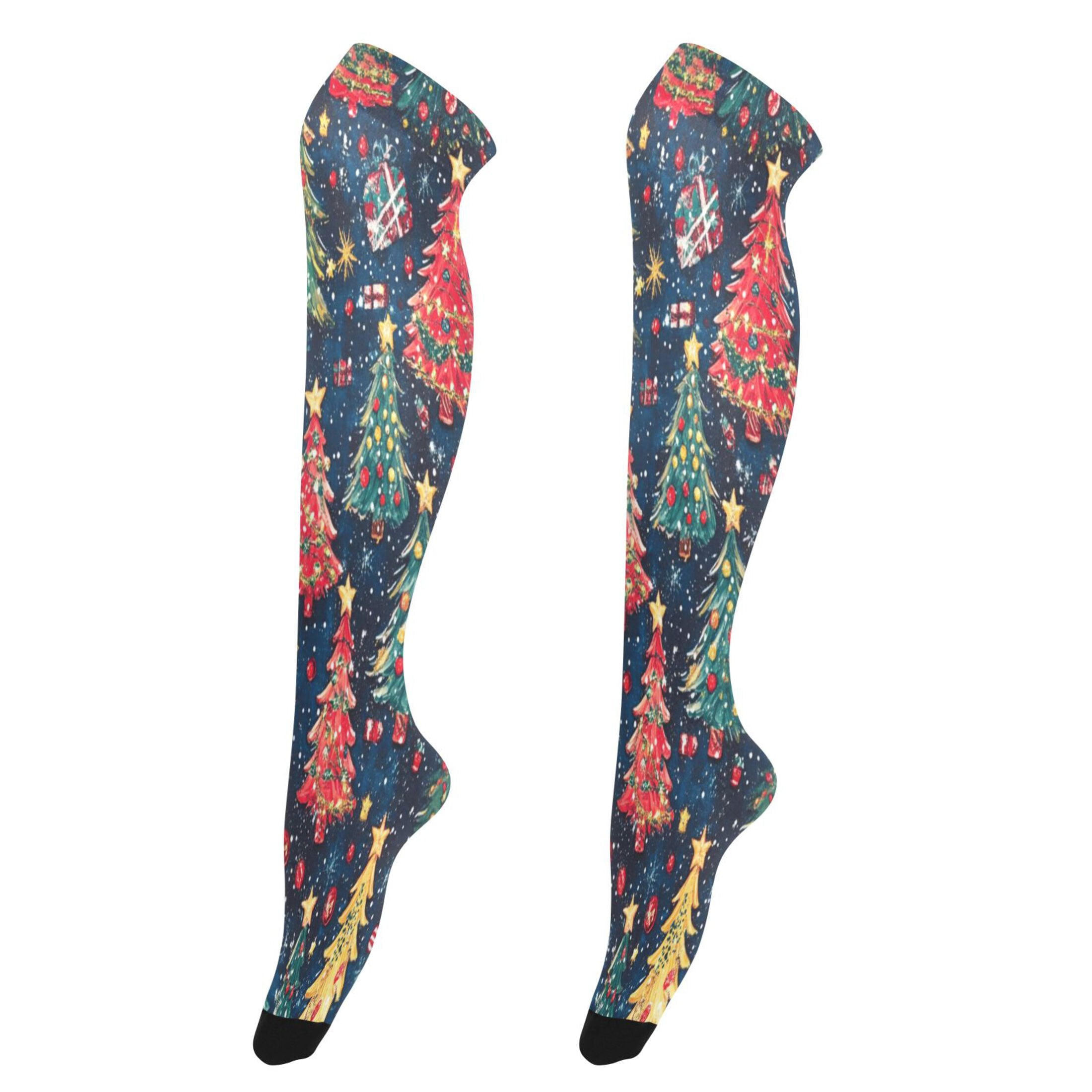 Sexy Thigh High Stockings - Silky Smooth & Stay-Up Design for Legs That ...