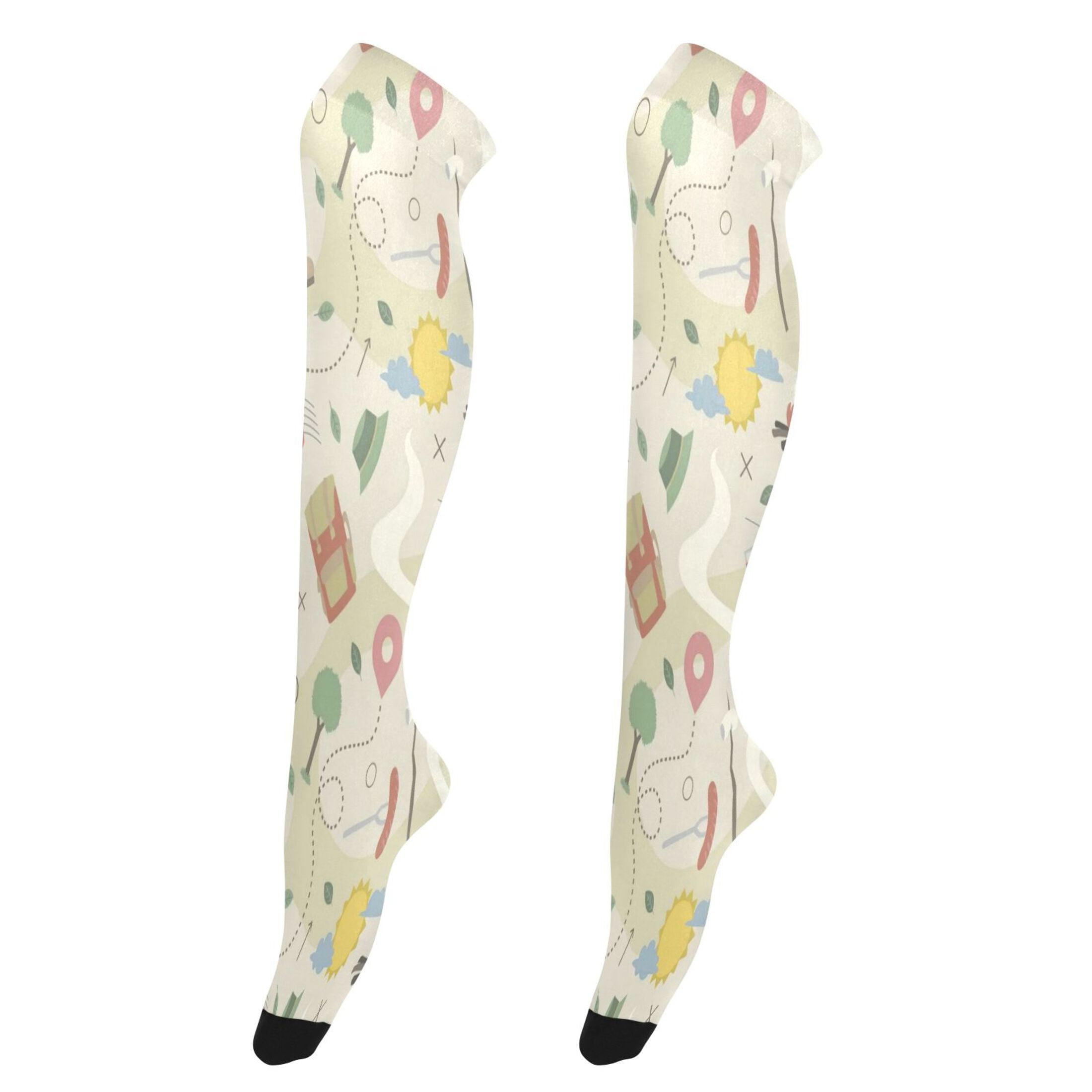 Sexy Thigh High Stockings - Silky Smooth & Stay-Up Design for Legs That ...