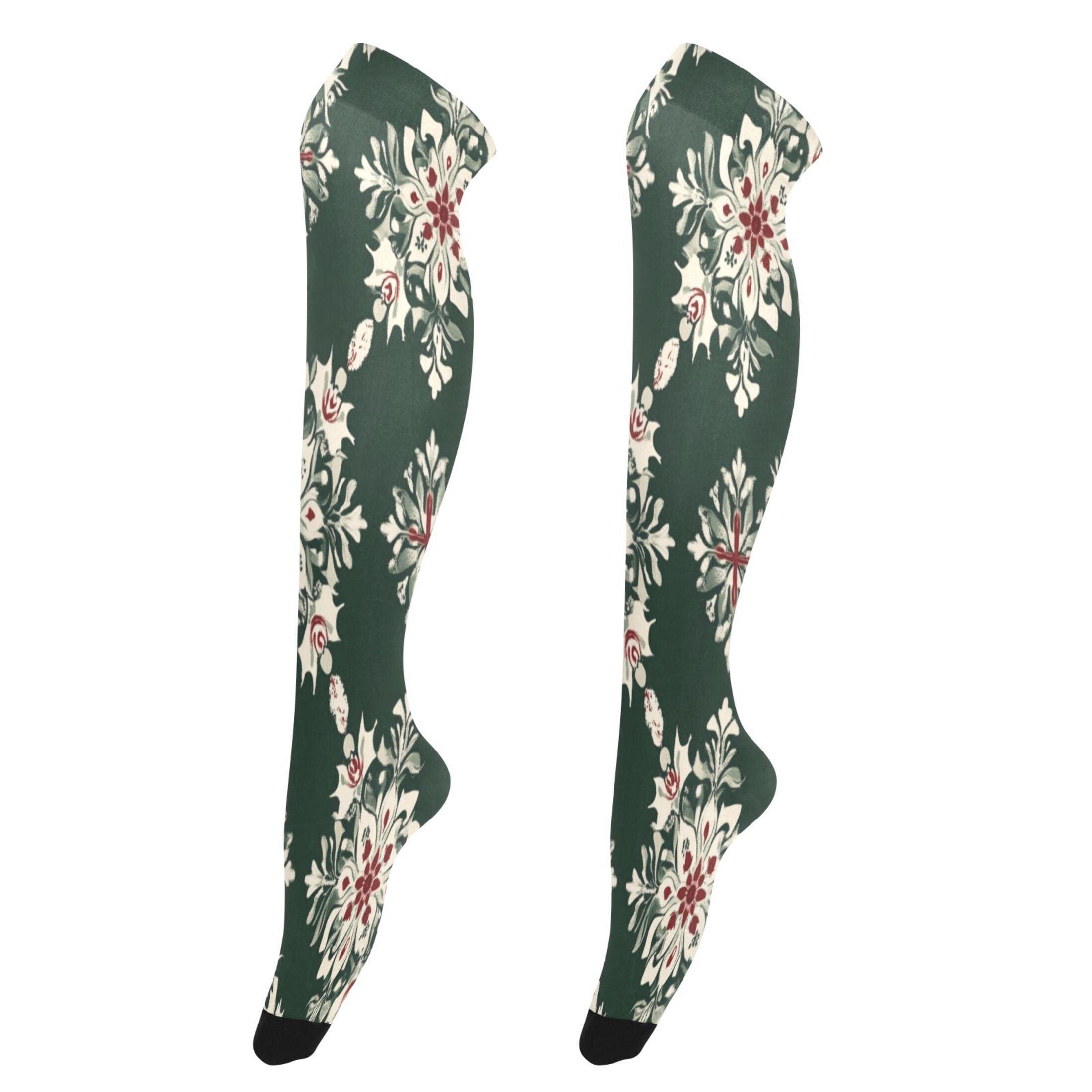 Sexy Thigh High Stockings - Silky Smooth & Stay-Up Design for Legs That ...