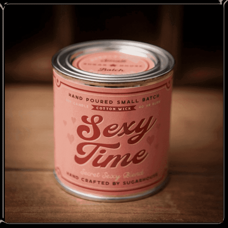 Sexy Time Soy Paint Can Candle - Walmart.com