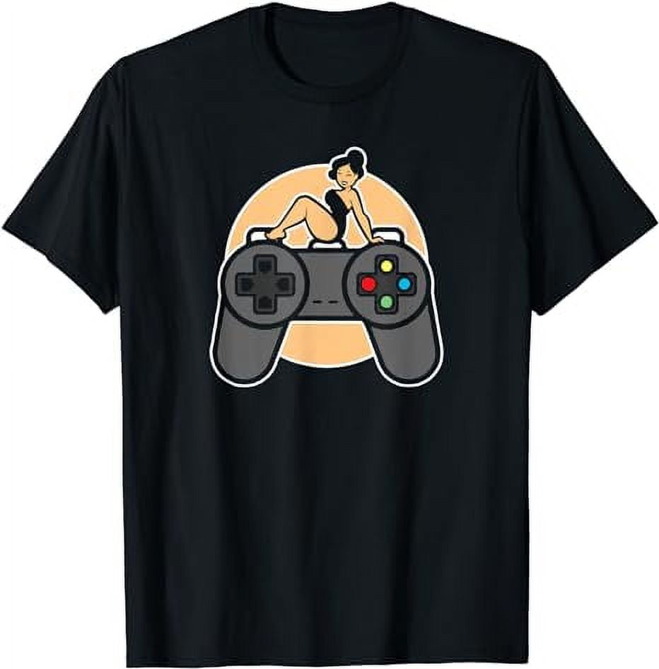 Sexy Videogames Girl Controller Outfit for a Gamer T-Shirt - Walmart.com