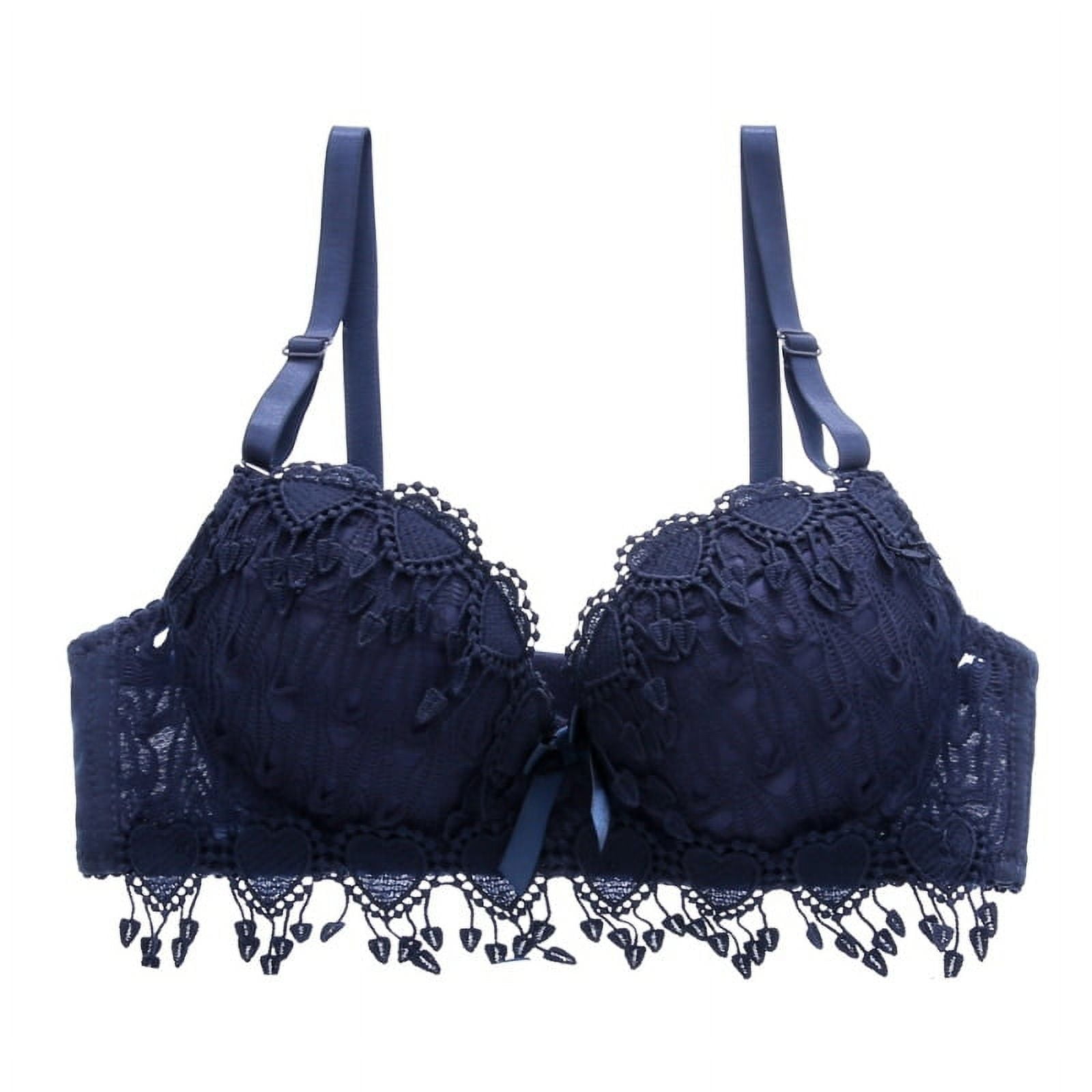 Sexy lace Bra Half Cup Push Up UnderwearThin Cotton Women Bras ...