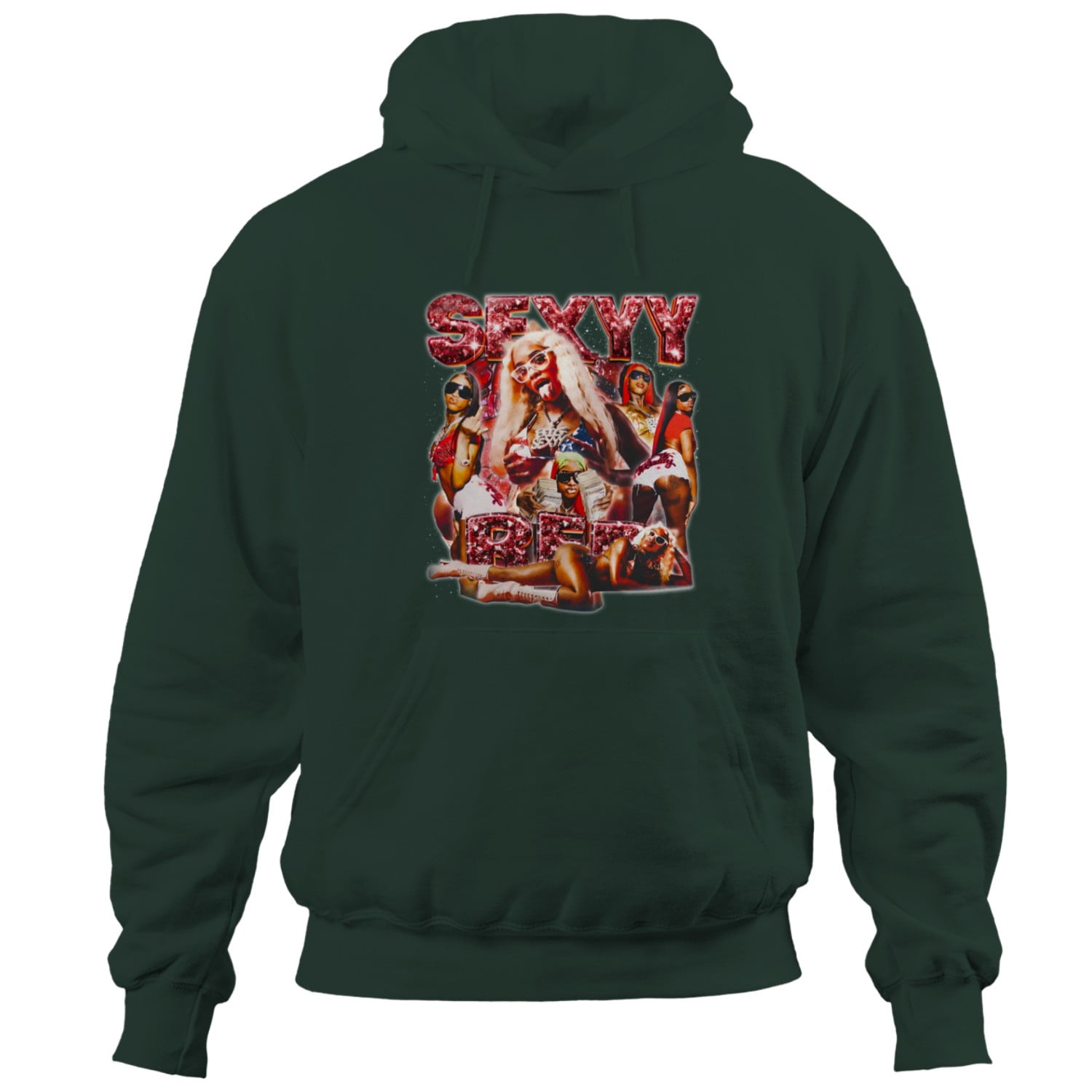 Sexyy Red 90s Music Rap Bootleg Rapper Vintage Retro Y2k Unisex Cotton