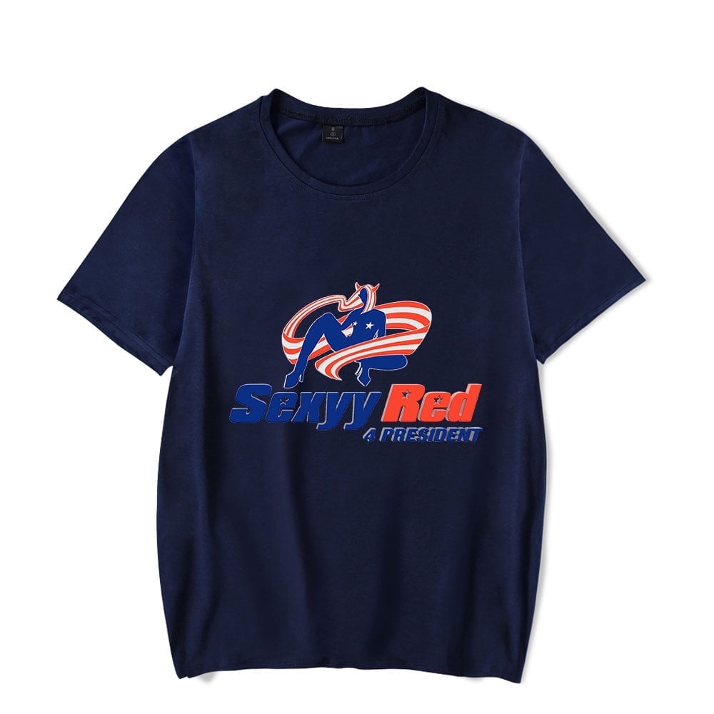 Sexyy Red Merch T Shirt Sexyy For President Logo T-shirt For Fans Men ...
