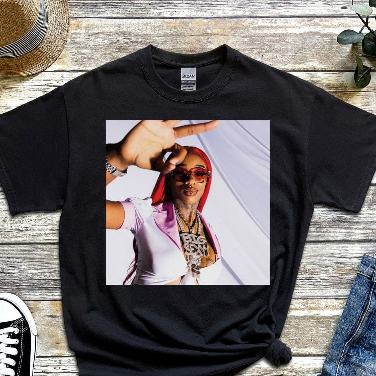 Sexyy Red T Shirt, Sexy Red Shirt, Hoods Hottest Princess Tour, Sexyy ...