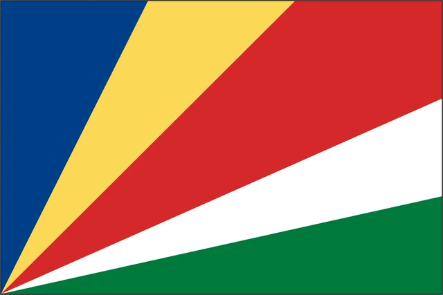 Seychelles Flag Sticker Phone Decal Water Bottle Stickers Car Decals ...