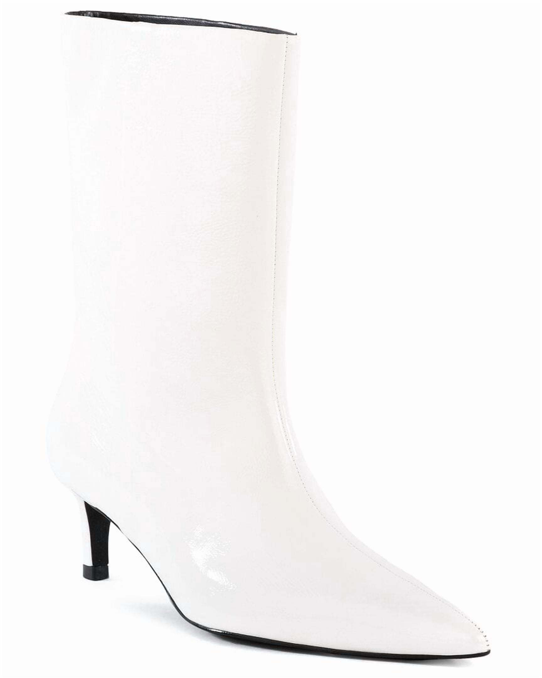 Seychelles Game Changer Crinkle Patent Boot, 7.5, White - Walmart.com