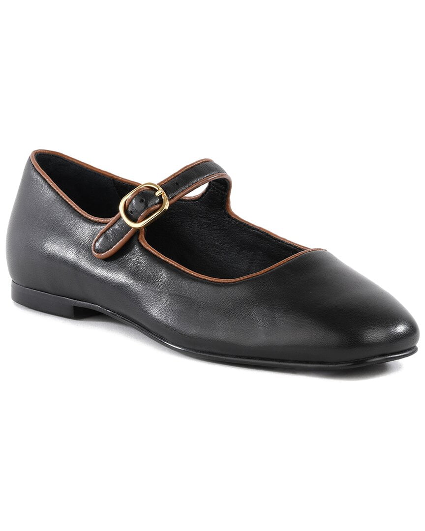 Seychelles Shea Leather Mary Jane Flat, 7, Black - Walmart.com