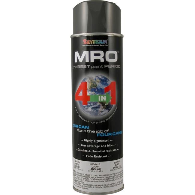 Seymour 20 oz MRO High Solid Spray Paint, Gray - Walmart.com