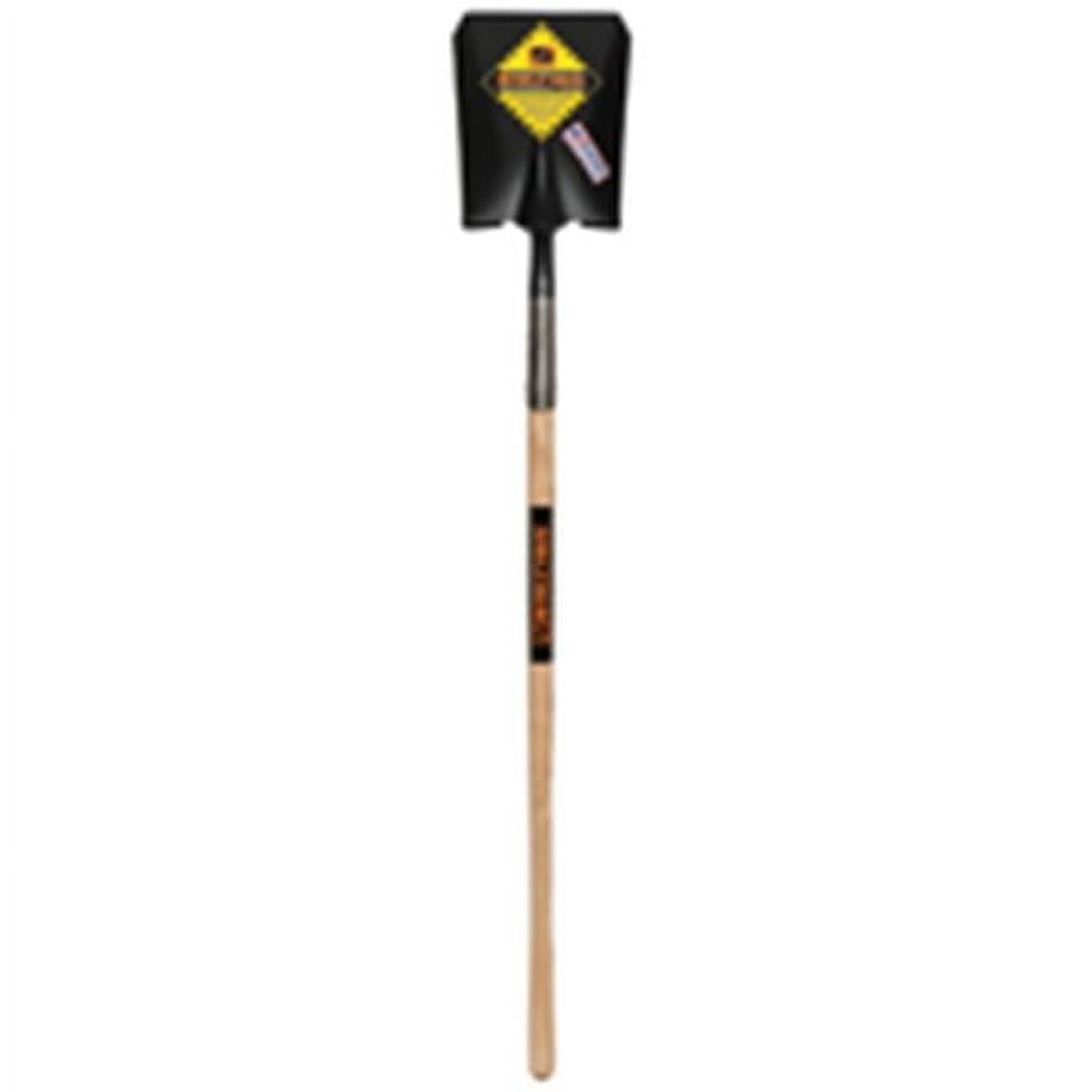 Seymour 49345 Square Point Shovel, 11-1/2 in L x 9-1/2 in W Blade, Ash ...