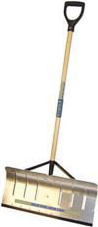 Seymour Aluminum Snow Pusher 24 In. With Wear Strip And Braces, 42 In ...