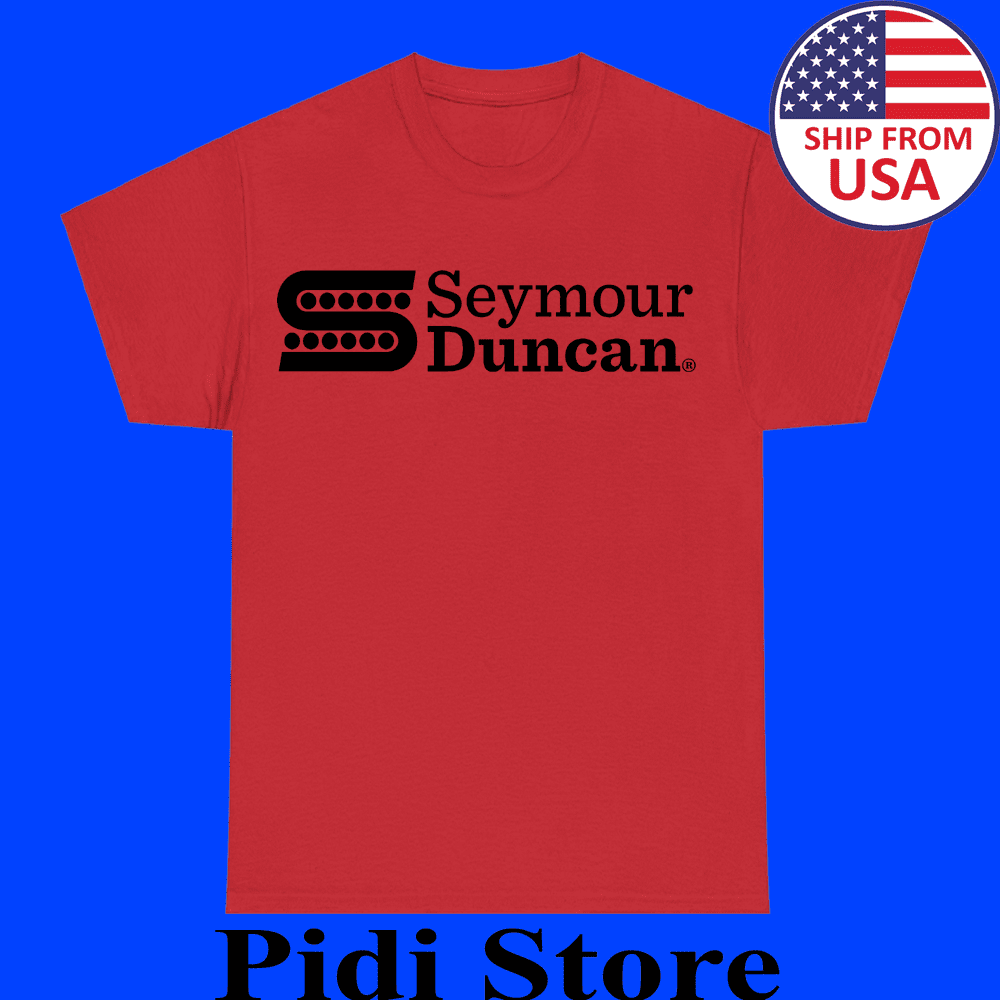 Seymour Duncan Black Men's Red T-Shirt - Walmart.com