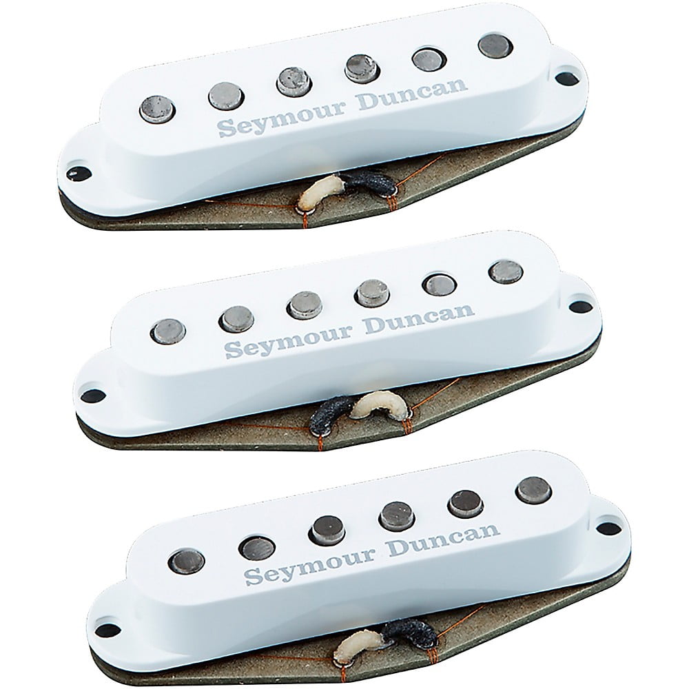 Seymour Duncan Psychedelic Strat Pickup Set - White - Walmart.com