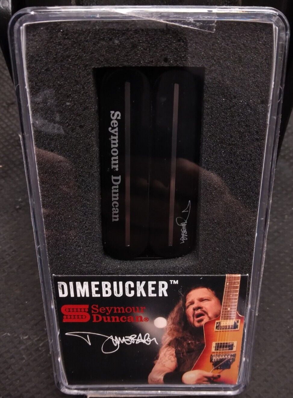 Seymour Duncan SH-13 Dimebucker Bridge Humbucker Pickup, Black, 11102 ...
