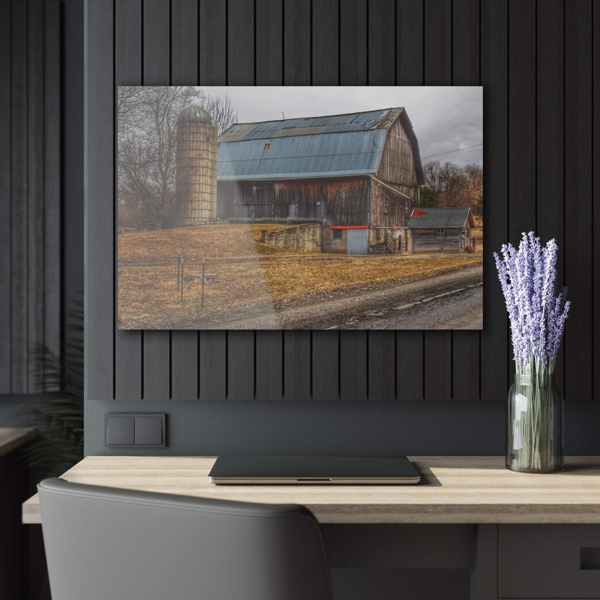 Barn Boutique Modern Farmhouse Acrylic Wall Print| Seymour Lakes ...
