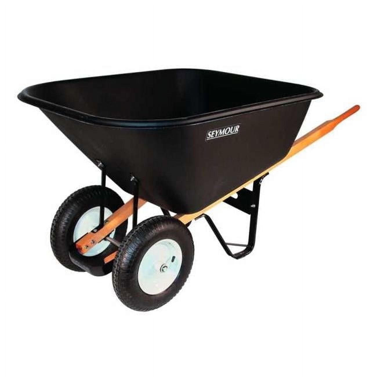 Seymour Midwest Llc 10 Cubic Feet Wheelbarrow - Walmart.com