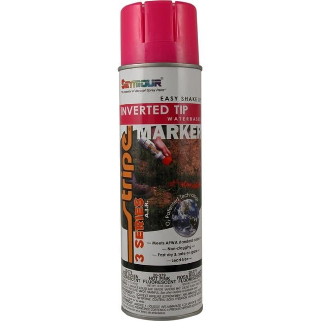 Seymour SM20-379 20 oz Inverted Tip Air Tech Marking Paint, Fluorescent ...