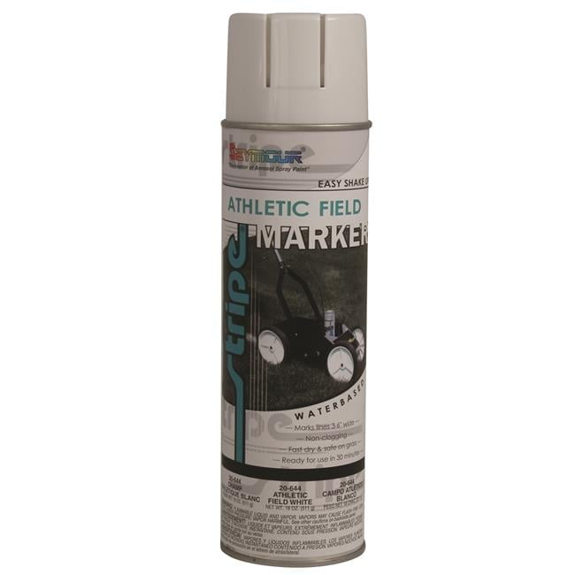 Seymour SM20-644 20 oz Inverted Tip Athletic Marking Paint, White ...