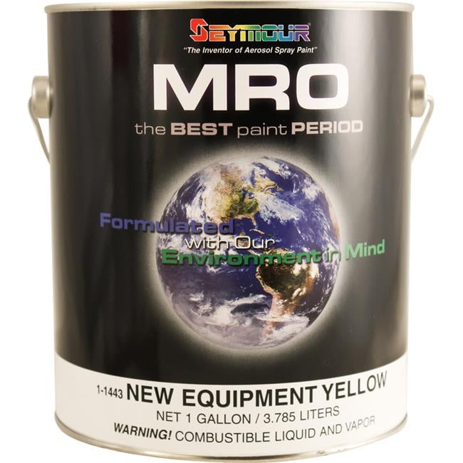 Seymour of Sycamore 1 gal Mro Industrial Coatings Enamel Paint, New ...