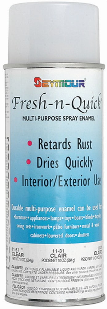 New Fresh N Quick, Multi-Purpose Spray, Gloss Clear, Enamel, 10-31, 98 ...