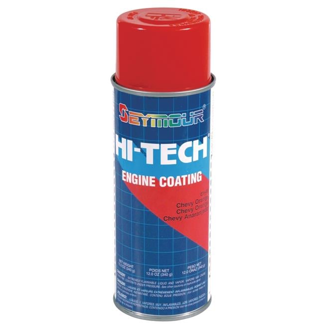 Seymour of Sycamore 16 oz Hi-Tech Engine Spray Paint, Chevy Orange ...