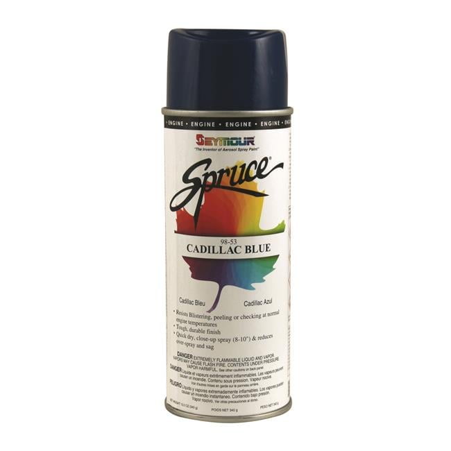 Seymour of Sycamore 16 oz Spruce Heat Resistant Engine Paint, Cadillac ...
