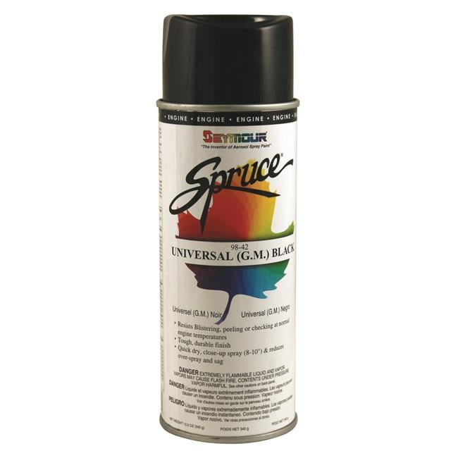 Seymour of Sycamore 16 oz Spruce Heat Resistant Engine Paint, Universal ...