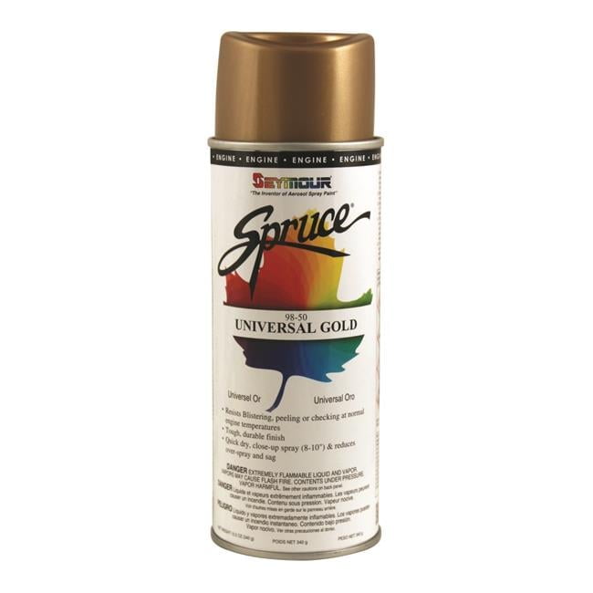 Seymour of Sycamore 16 oz Spruce Heat Resistant Engine Paint, Universal ...