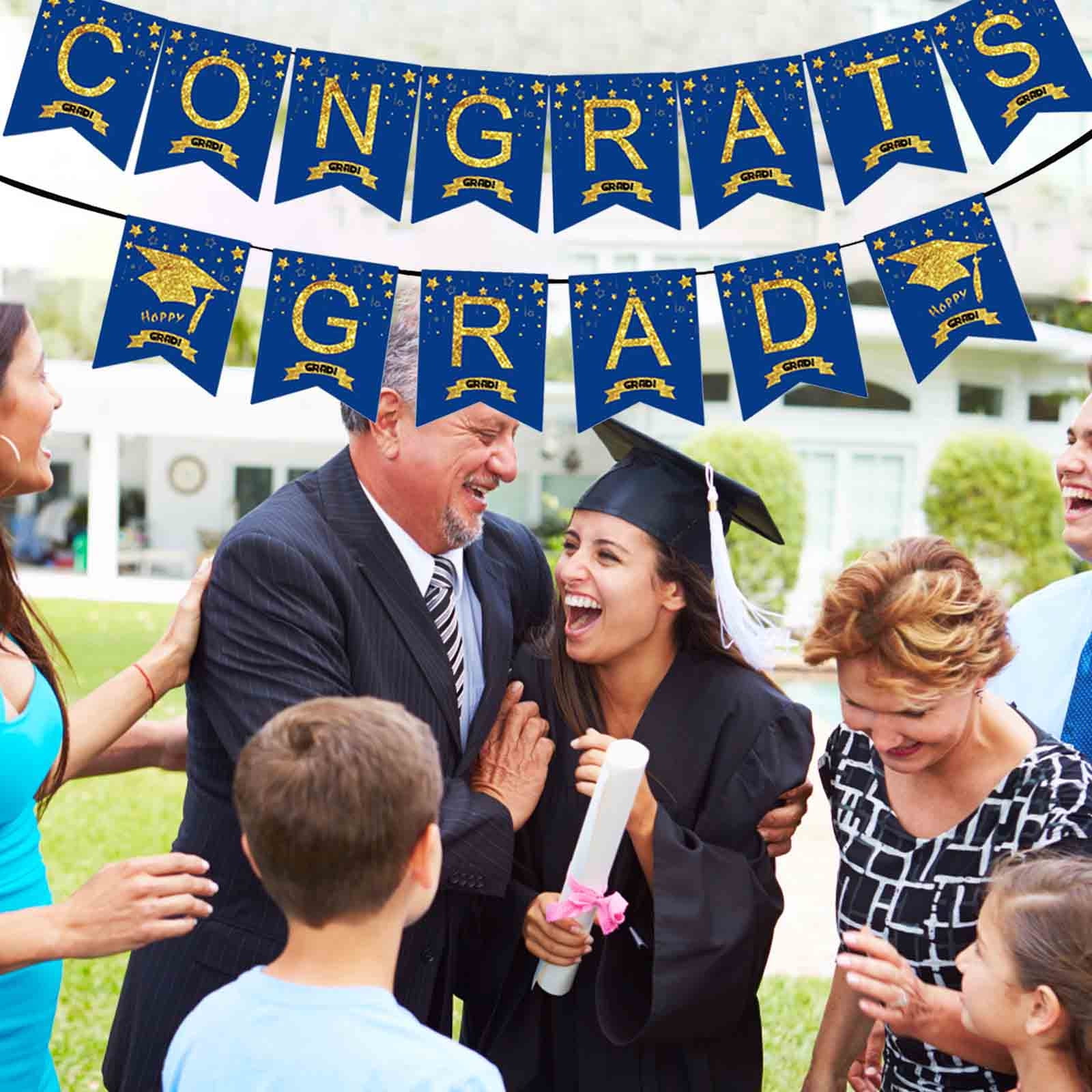 Seyotauo 2026 Graduation Party Decorations Bunting Banner Pull Flag ...