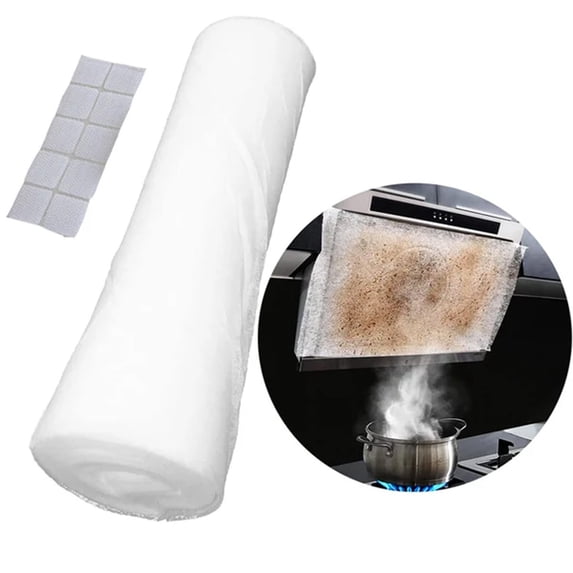 Seyotauo Non-Woven Range Hood Oil Filter Paper, Disposable Grease ...