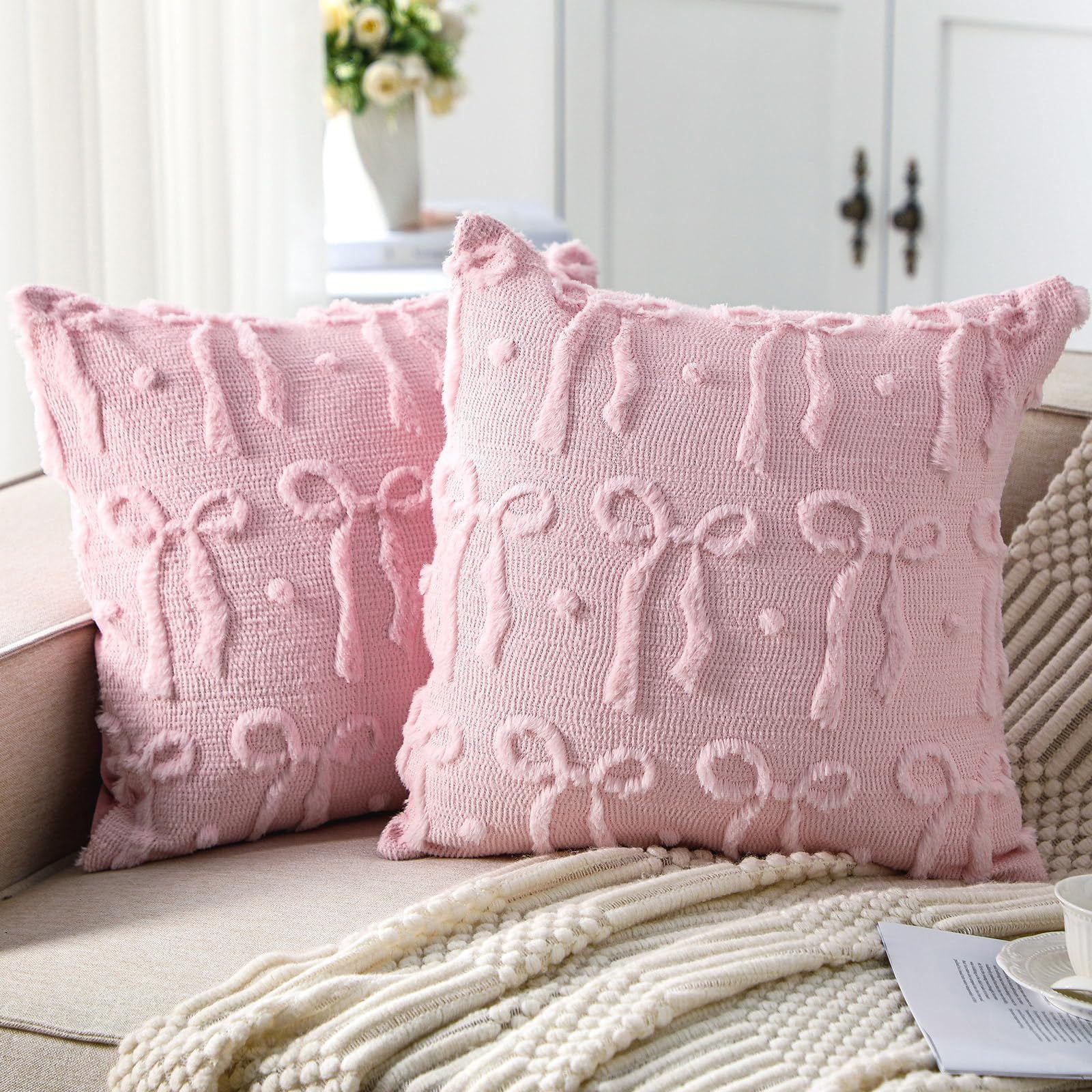 Seyotauo Romantic Polyester Pillowcase for Couples, Soft Bedding Decor ...