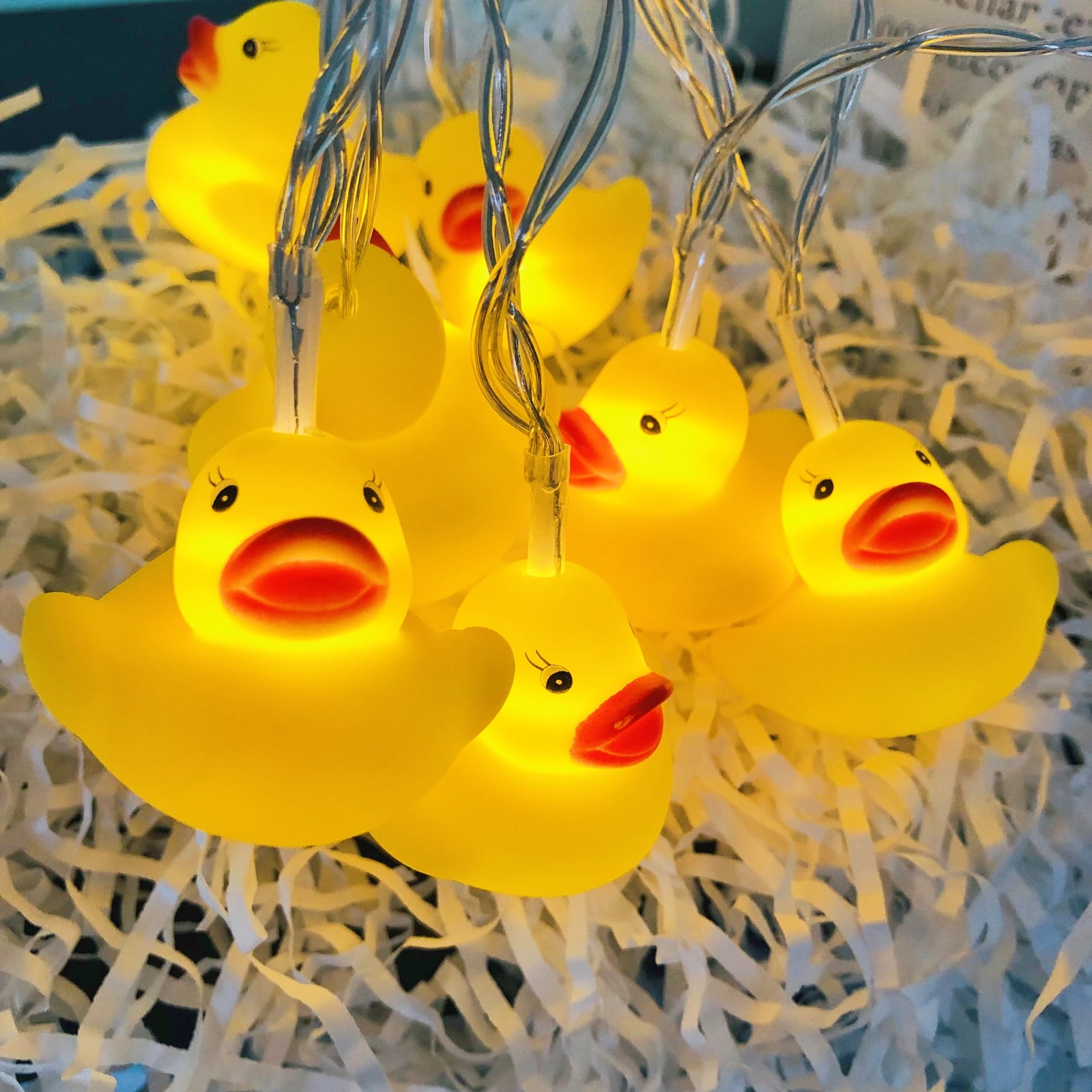 Sezrgiu Rubber Ducky Lamp, Cute Duck Night Light, LED, Battery Operated ...