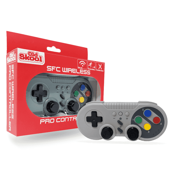 Sfc Wireless Pro Switch/PC Controller [Old Skool] - Walmart.com