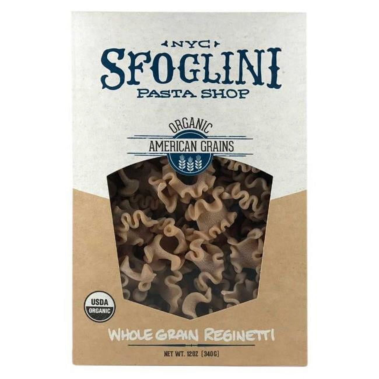 Sfoglini 16 oz Organic Whole Grain Blend Reginetti Pasta - Walmart.com