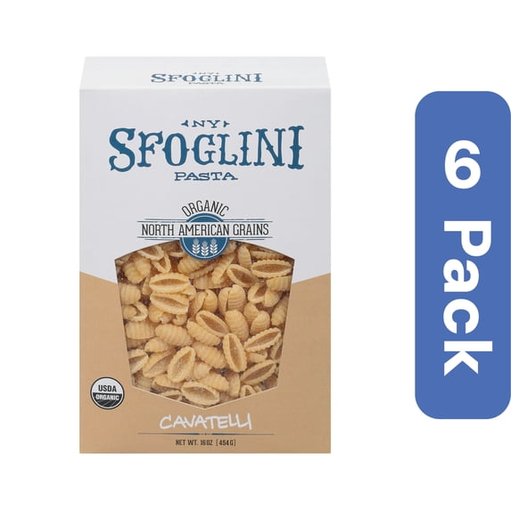 Sfoglini Organic Cavatelli Pasta 16 oz (Pack Of 6) - Walmart.com