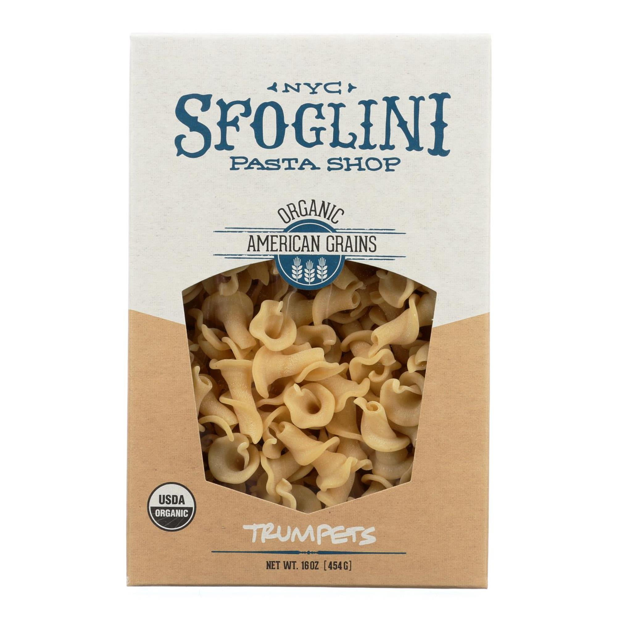 Sfoglini Organic Semolina Trumpets Pasta, 16 Ounce -- 6 per case ...