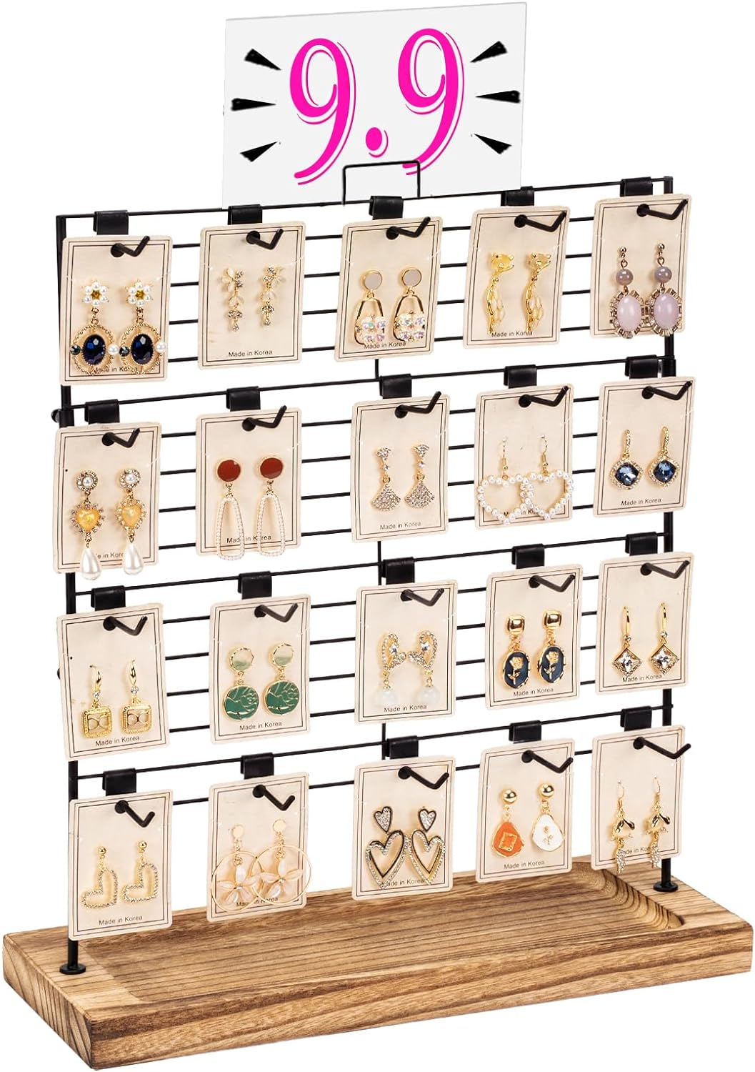 fenteer Jewelry Display Rack Jewelry Holder for Jewelry Store Shopping ...