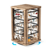 Sfugno 360 Rotating Earring Display Stands for Selling, Earring Rack ...