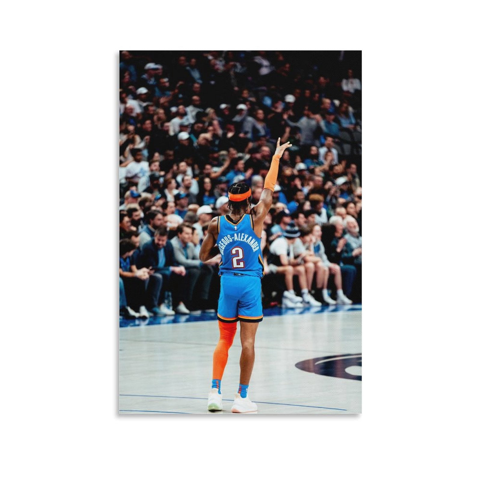 Sga Shai Gilgeous Alexander Poster Painting On Canvas Wall Art Poster ...