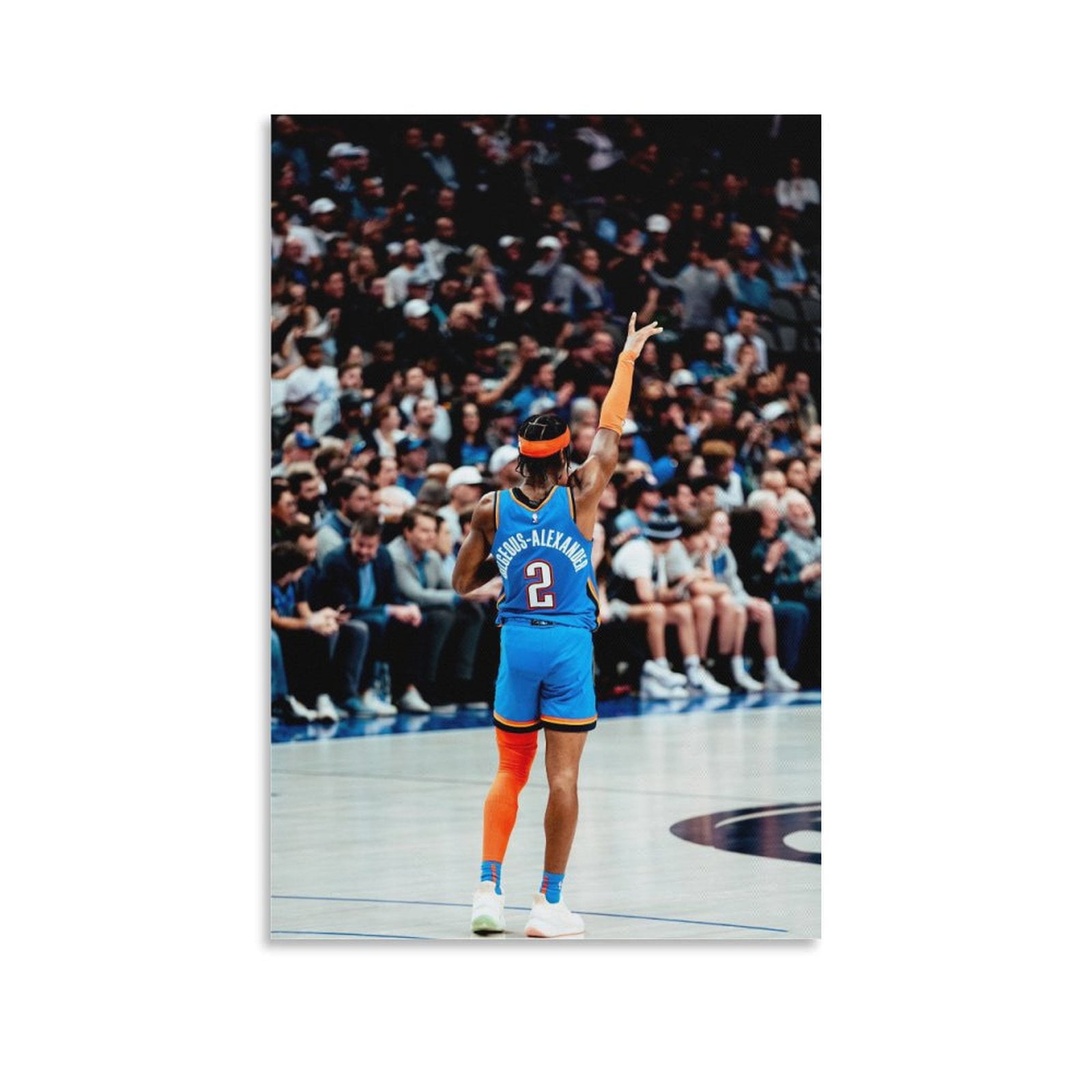 Sga Shai Gilgeous Alexander Poster Posters Wall Art Painting Canvas ...