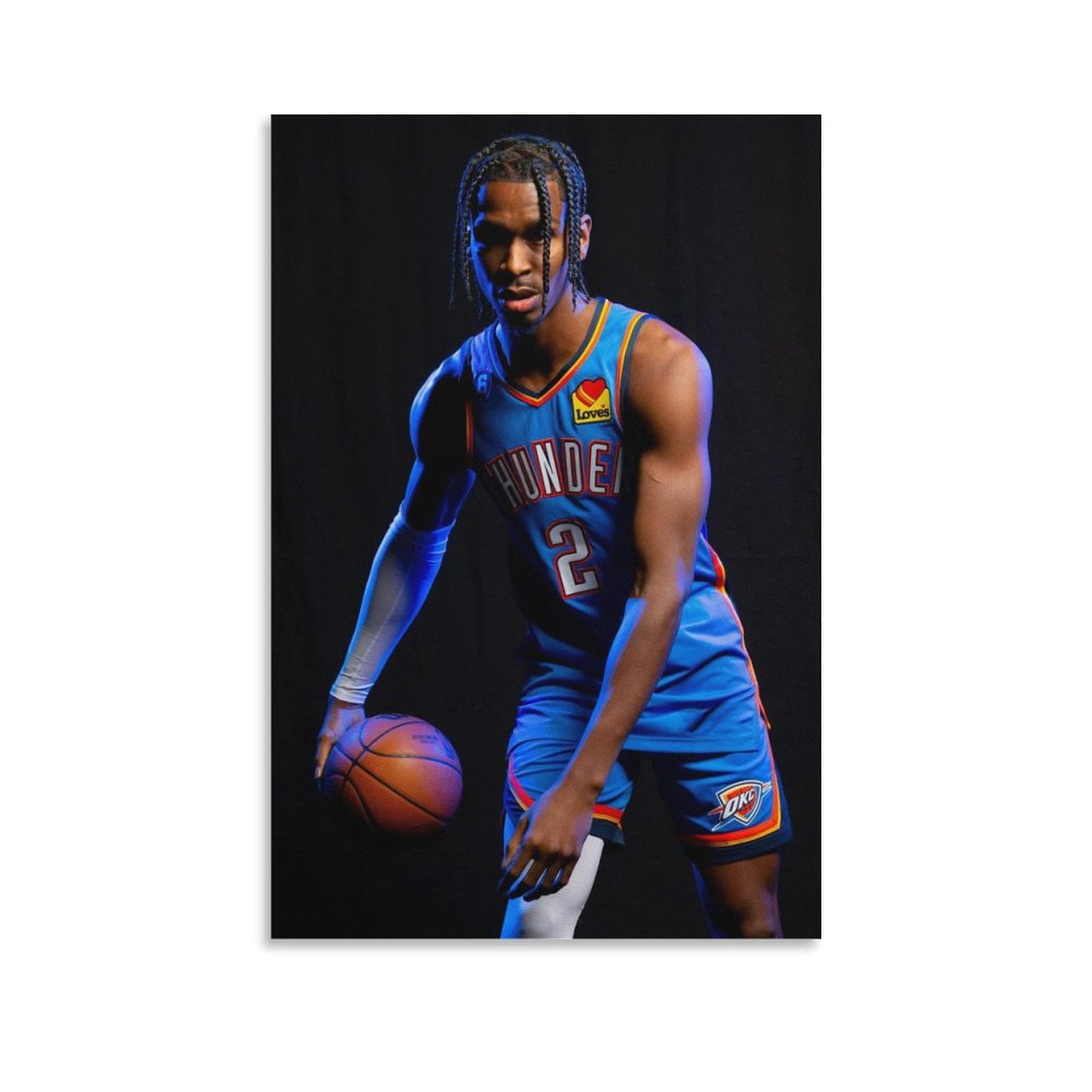 Sga Shai Gilgeous Alexander Posters Picture Print Wall Art Poster ...