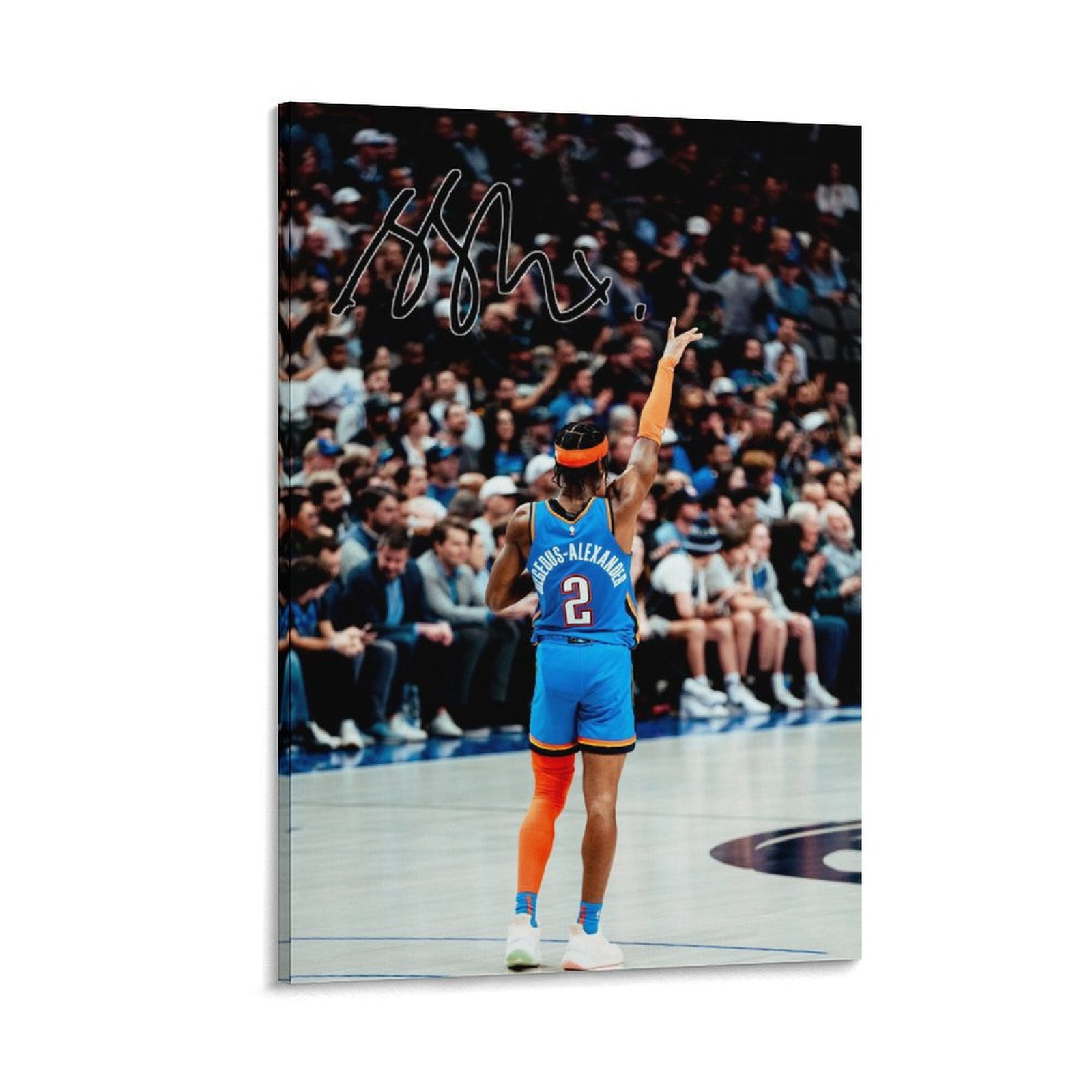 Sga Shai Gilgeous Alexander Signed Poster Poster Cool Artworks Painting ...