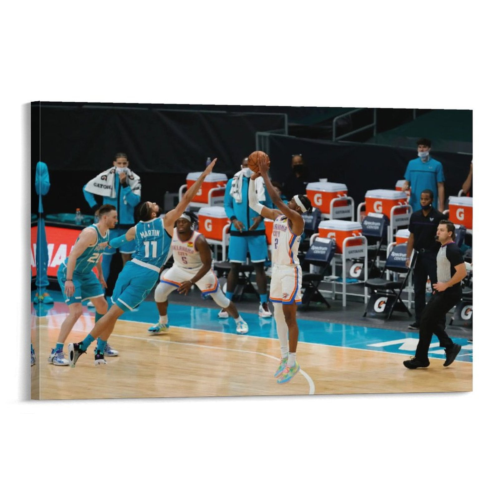 Sga Shai Gilgeous-alexander Poster Poster Cool Artworks Painting Wall ...